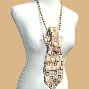 Dainty Dapper Designs | Jewelry | Dainty Dappergolden Design Necktie ...